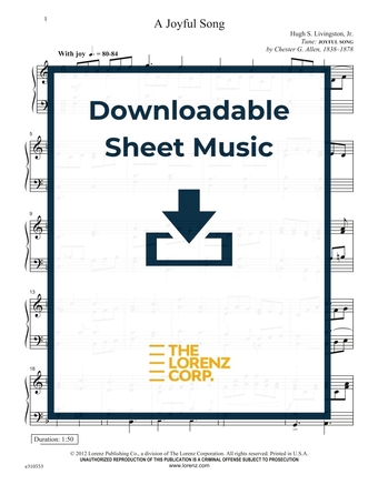 GIA Publications - A Joyful Song - Piano Sheet Music (Digital download)