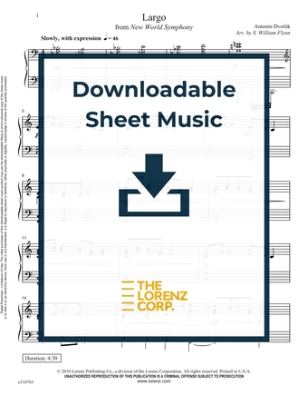 GIA Publications - Largo - Piano Sheet Music (Digital download)