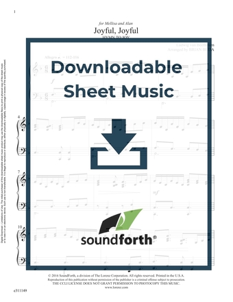 GIA Publications - Joyful, Joyful - Piano Sheet Music (Digital download)