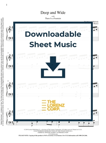 GIA Publications - Deep and Wide - Piano Sheet Music (Digital download)