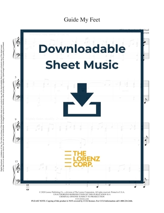 GIA Publications - Guide My Feet - Piano Sheet Music (Digital download)