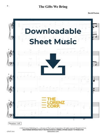 GIA Publications - The Gifts We Bring - Piano Sheet Music (Digital ...