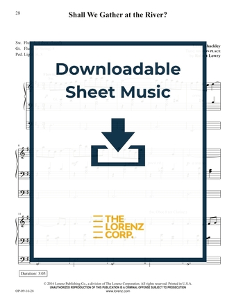 GIA Publications - Shall We Gather at the River? - Organ Sheet Music ...