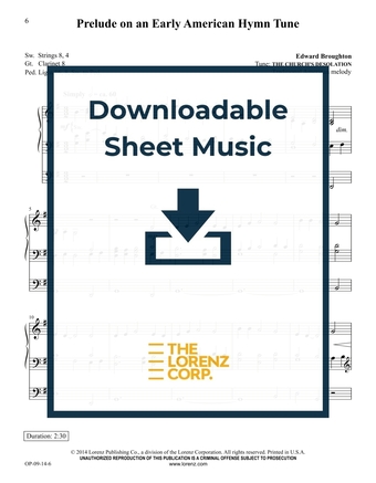 GIA Publications - Prelude on an Early American Hymn Tune - Organ Sheet ...
