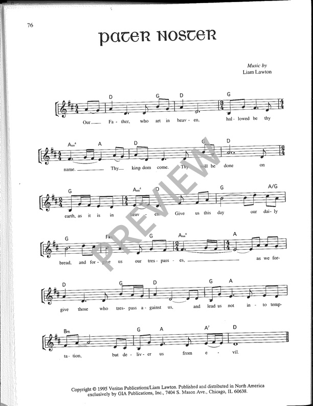 GIA Publications - Pater Noster