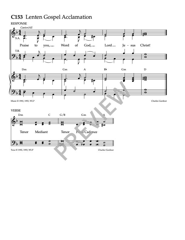 GIA Publications - Lectionary Psalms and Gospel Acclamations Year C ...