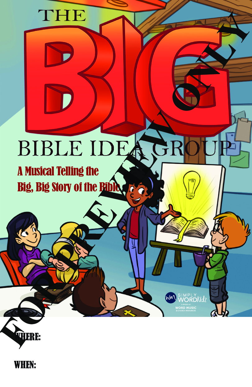 GIA Publications - The BIG Bible Idea Group - Posters (12-pak)