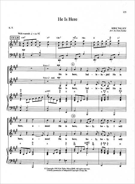 GIA Publications - The Duet Book - Vocal duet collection with CD