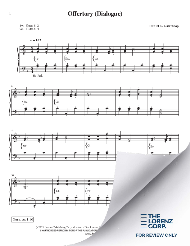 GIA Publications - Offertory (Dialogue) - Organ Sheet Music (Digital ...