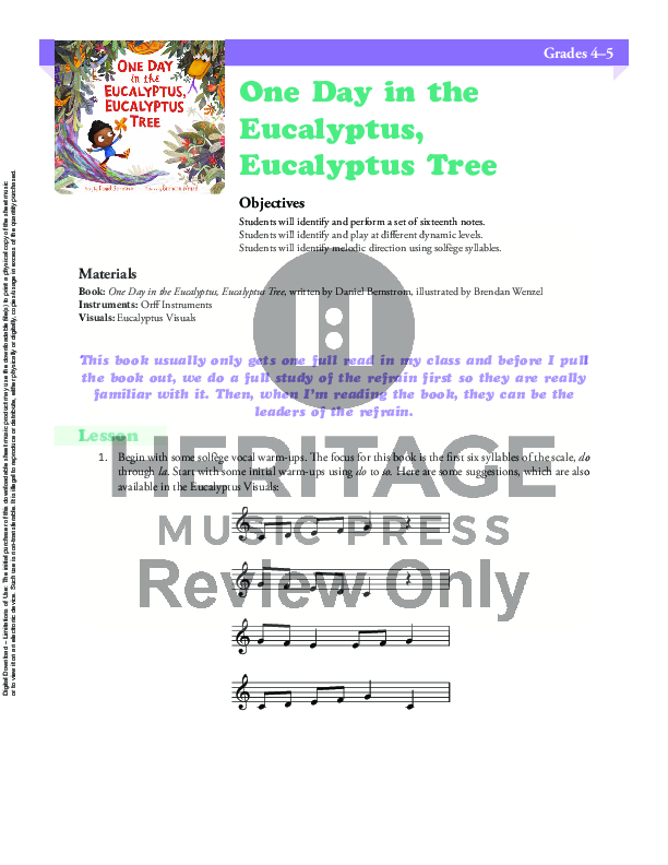 GIA Publications - One Day in the Eucalyptus, Eucalyptus Tree ...
