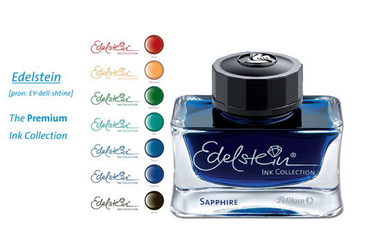 Pelikan Refills Edelstein Set of 8 Bottled Ink - Goldspot