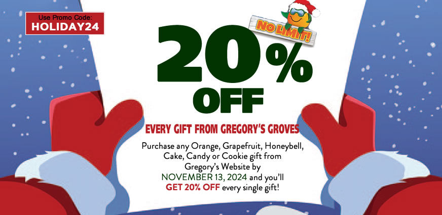 Florida Oranges | Fresh Fruit Delivery | Gregory's Groves