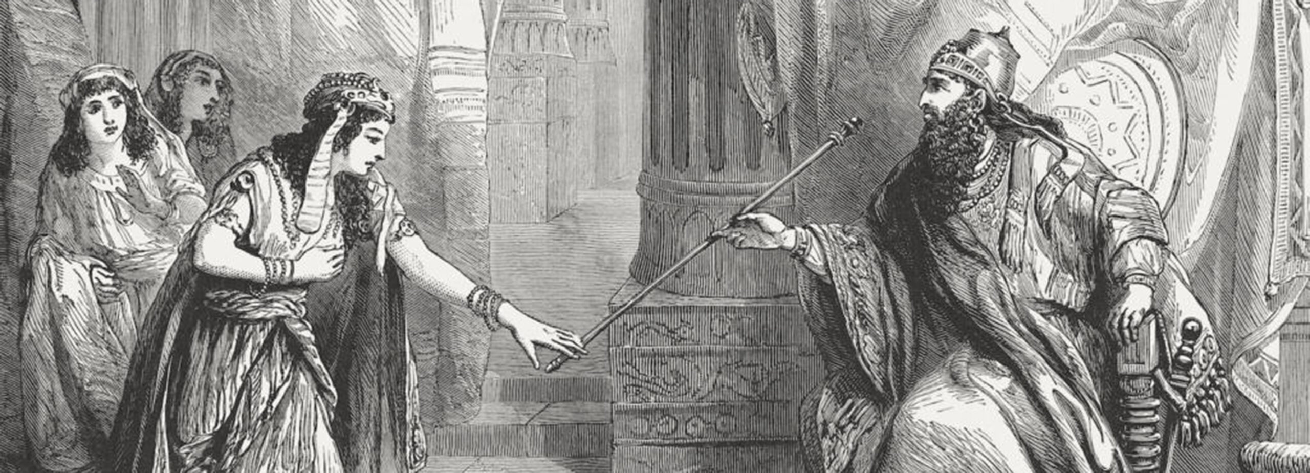 Purim Queen Esther 165 Purim High Res Illustrations Getty Images