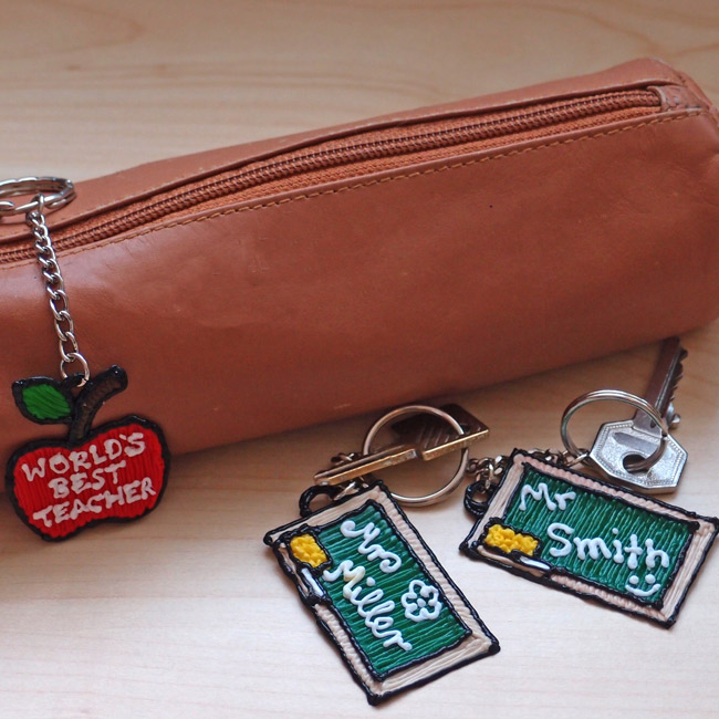 Puzzle Keychain 3D Pen Stencil - 3Doodler