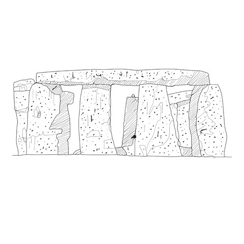 Stonehenge 3D Pen Stencil - 3Doodler