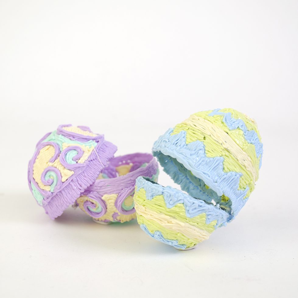 Easter Egg 2 3D Pen Stencil - 3Doodler