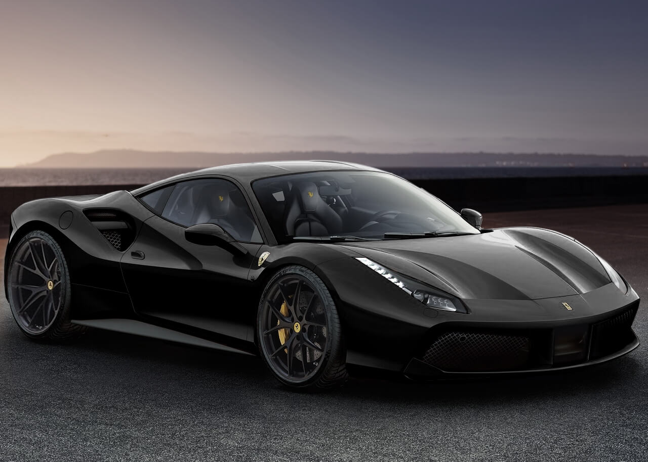 A black Ferrari 448 GTB, so beautiful | Ferrari 488, Super cars ...