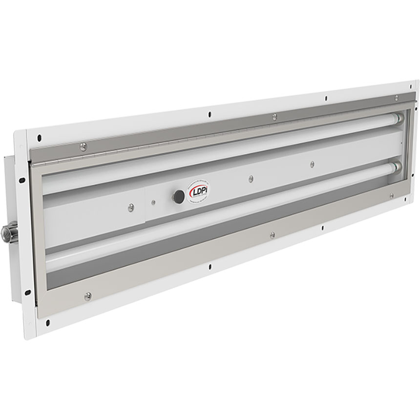 LDPI 2-Tube Light Fixture with Front Access