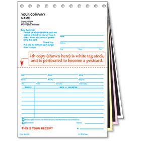 Automotive Parts Sales Forms | Auto Shop Supplies - I/D/E/A Auto Repair