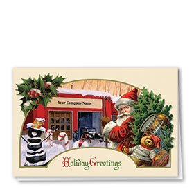 Automotive Repair Shop Christmas Cards - I/D/E/A Auto Repair
