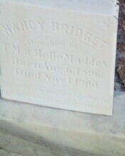 Nancy Bridget Maddox – Kershaw County, South Carolina History