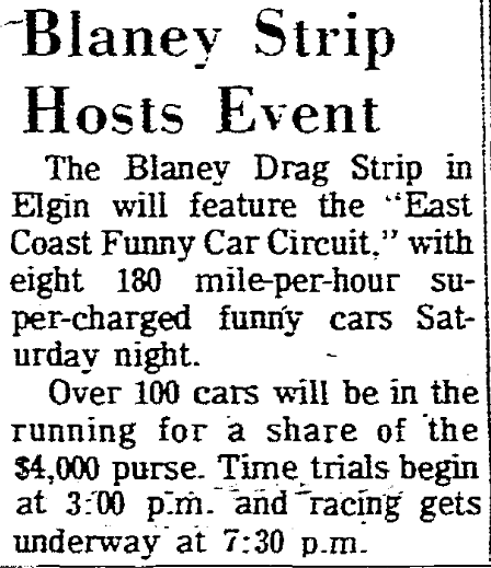 Blaney Strip Hosts Event – Kershaw County, South Carolina History