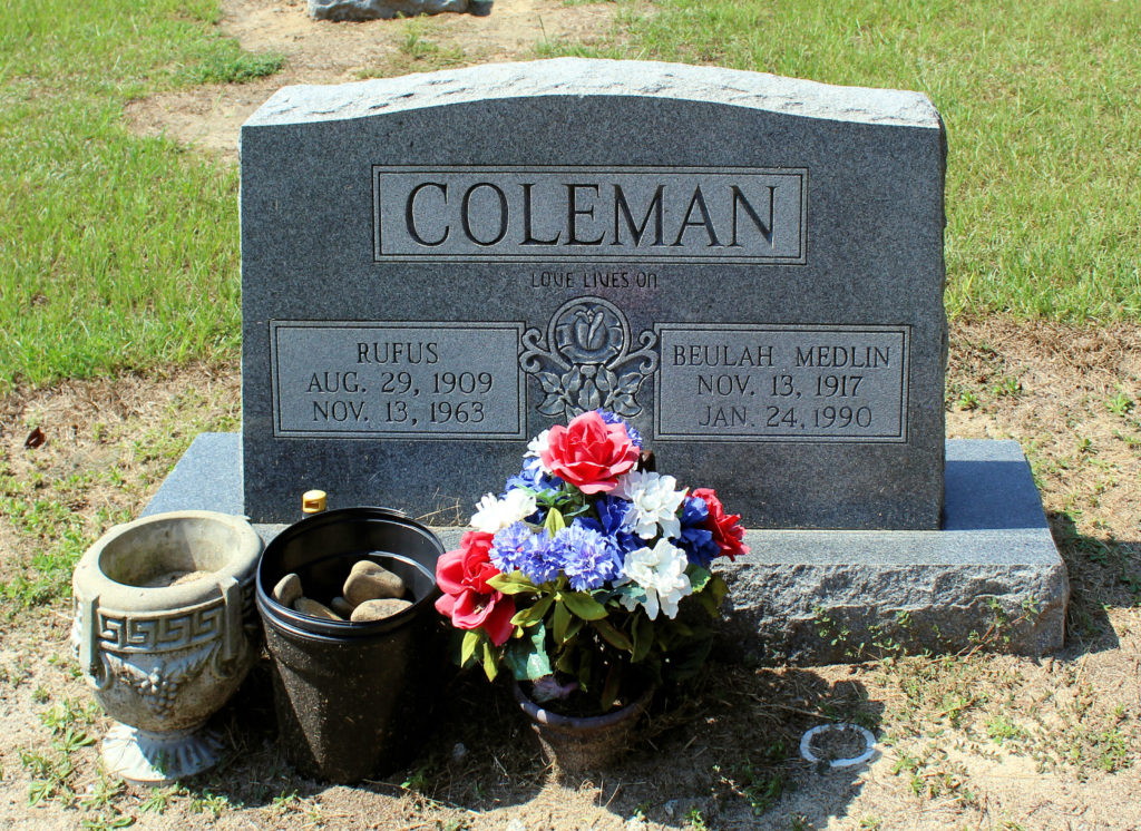 Rufus Coleman – Kershaw County, South Carolina History