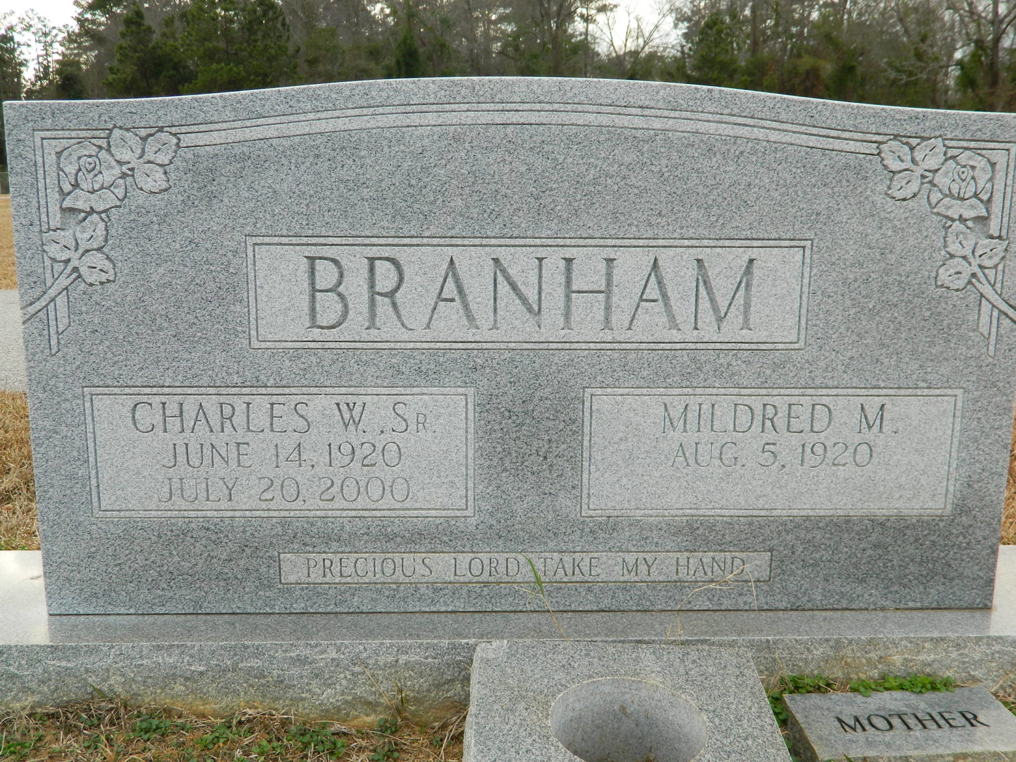 Charles William Branham, Sr – Kershaw County, South Carolina History