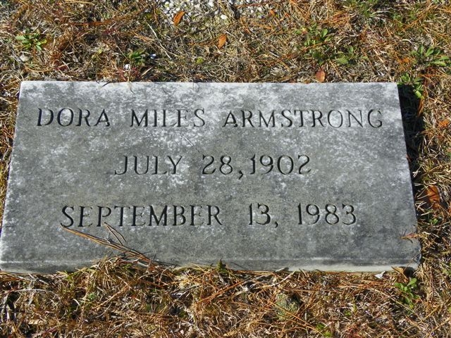 Dora Miles Armstrong – Kershaw County, South Carolina History