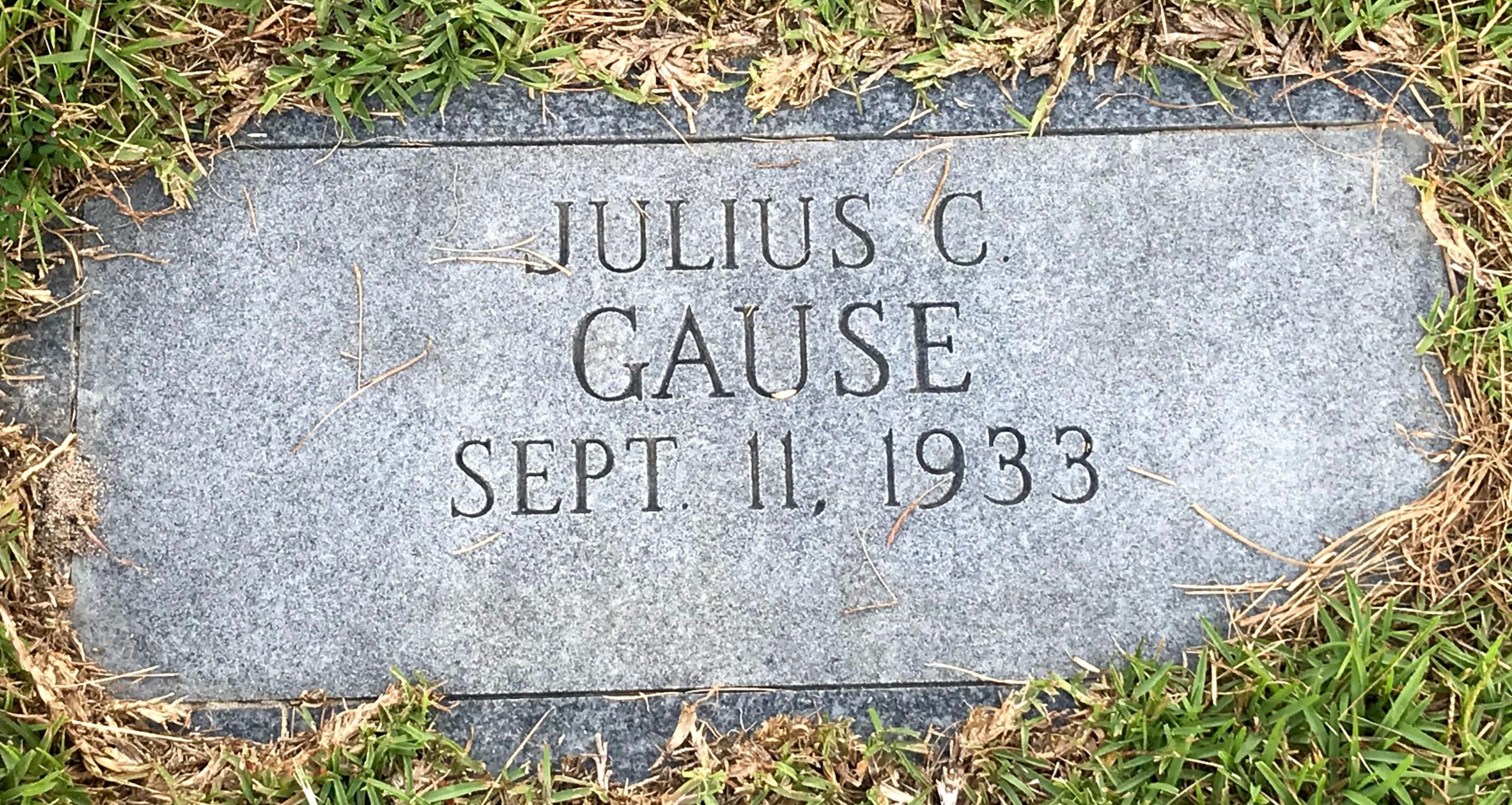 Julius C. Gause – Kershaw County, South Carolina History