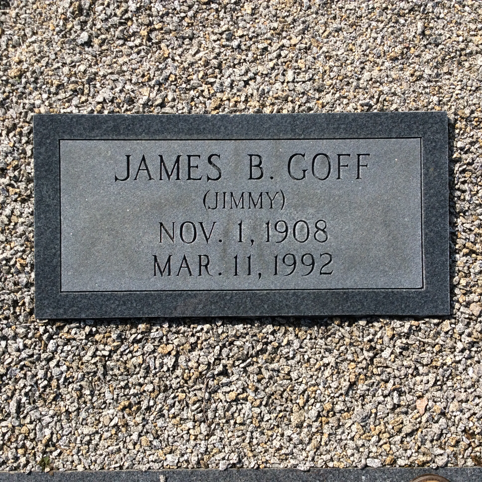 James Boykin “Jimmy” Goff – Kershaw County, South Carolina History