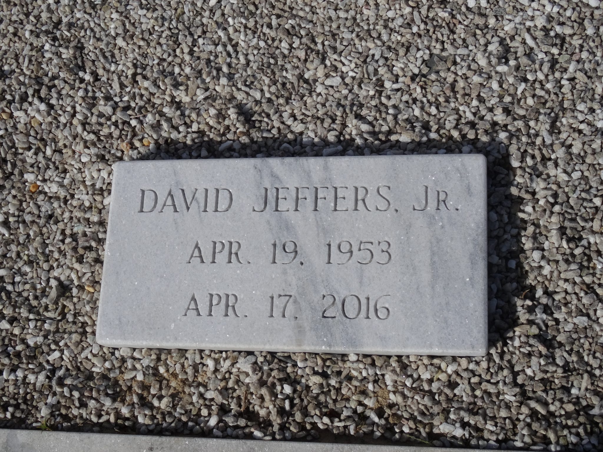David Jeffers Jr. – Kershaw County, South Carolina History