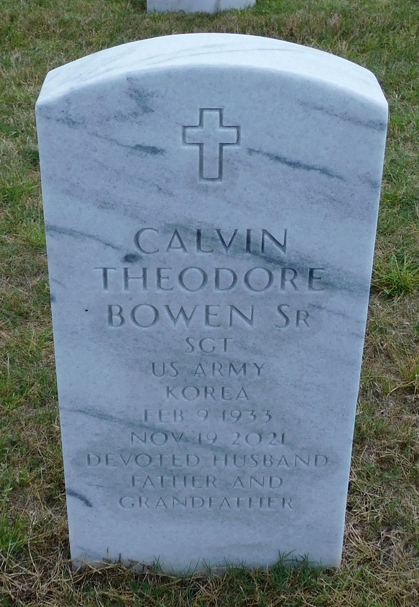 Calvin Theodore Bowen, Sr – Kershaw County, South Carolina History