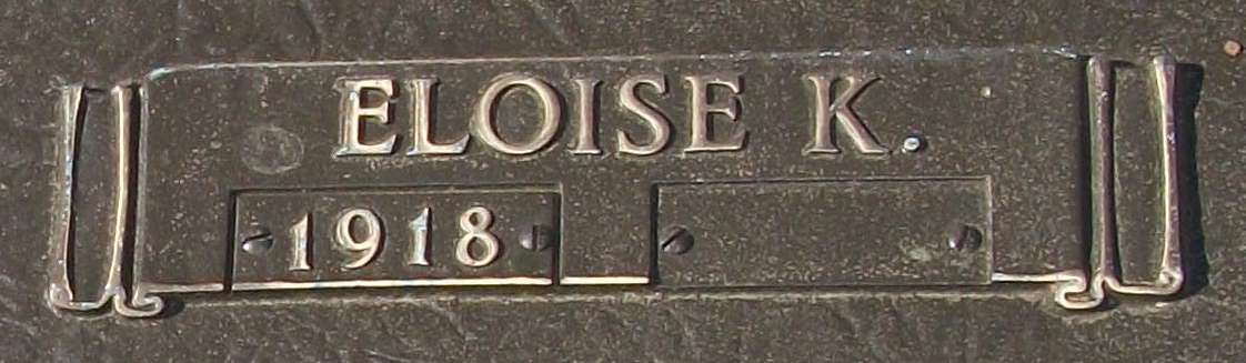 Eloise Kay Harrison – Kershaw County, South Carolina History