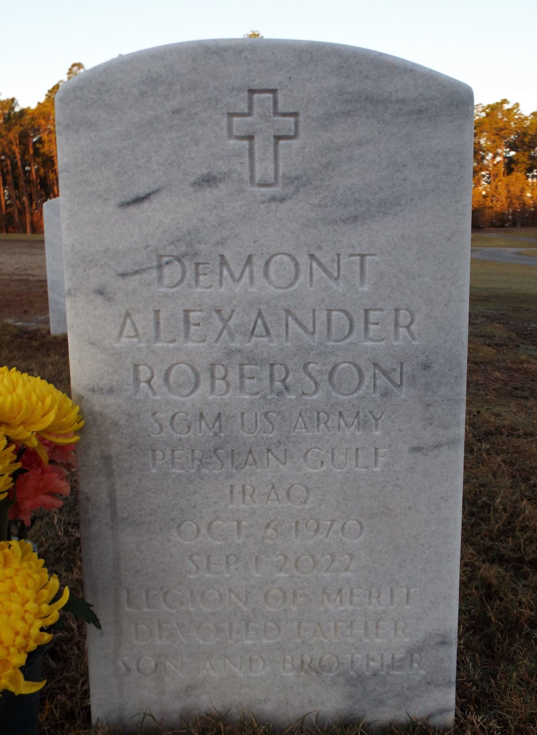 SGM (Ret.)Demont Alexander Roberson – Kershaw County, South Carolina ...