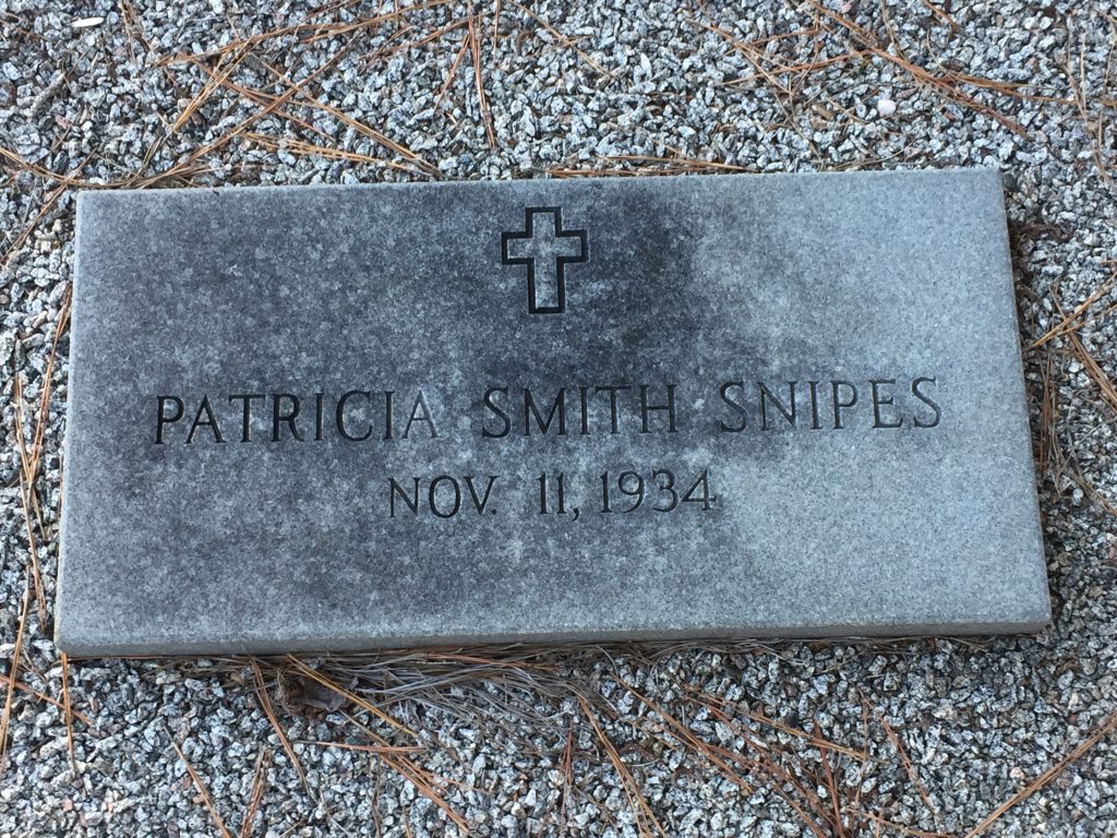 Patricia Ann Smith Snipes – Kershaw County, South Carolina History
