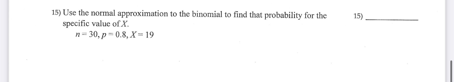 [Answered] Use the normal approximation to the binomial to find that probability | HelloExpert