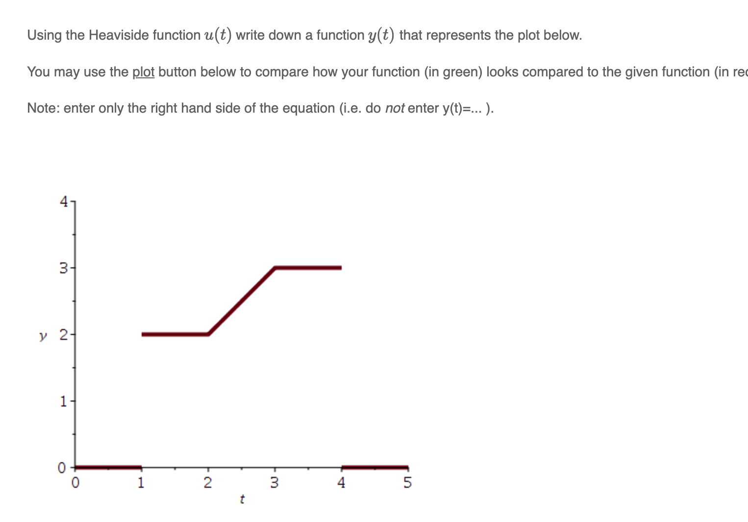 [Answered] Using the Heaviside function \ ( u ( t ) \ | HelloExpert