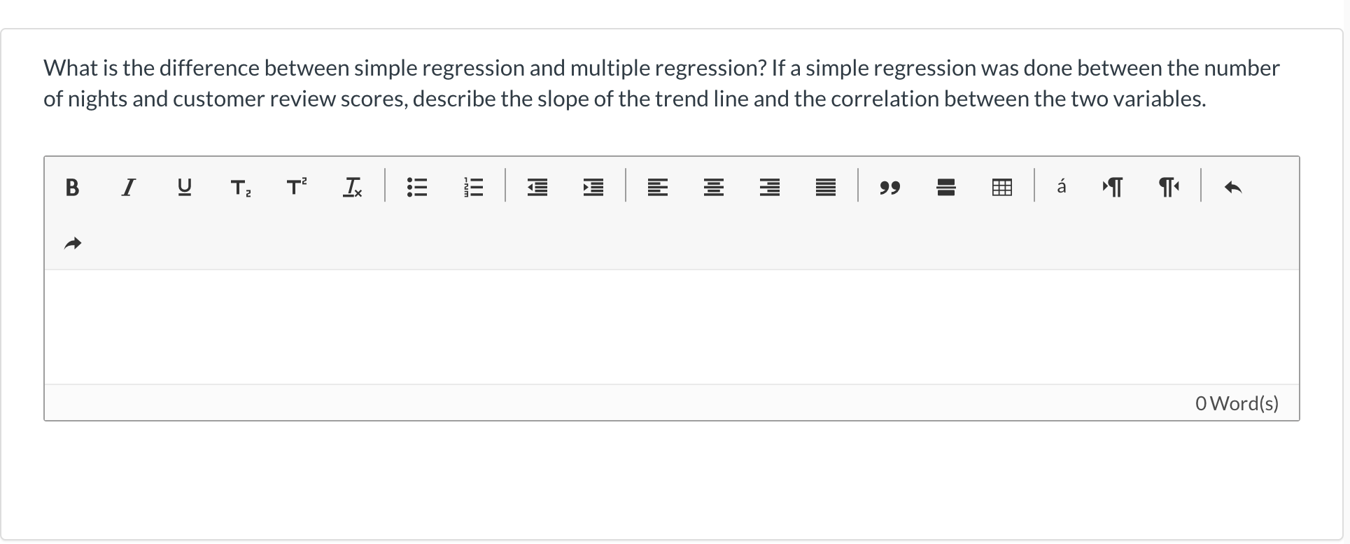 [Answered] What is the difference between simple regression and multiple regression? If ...
