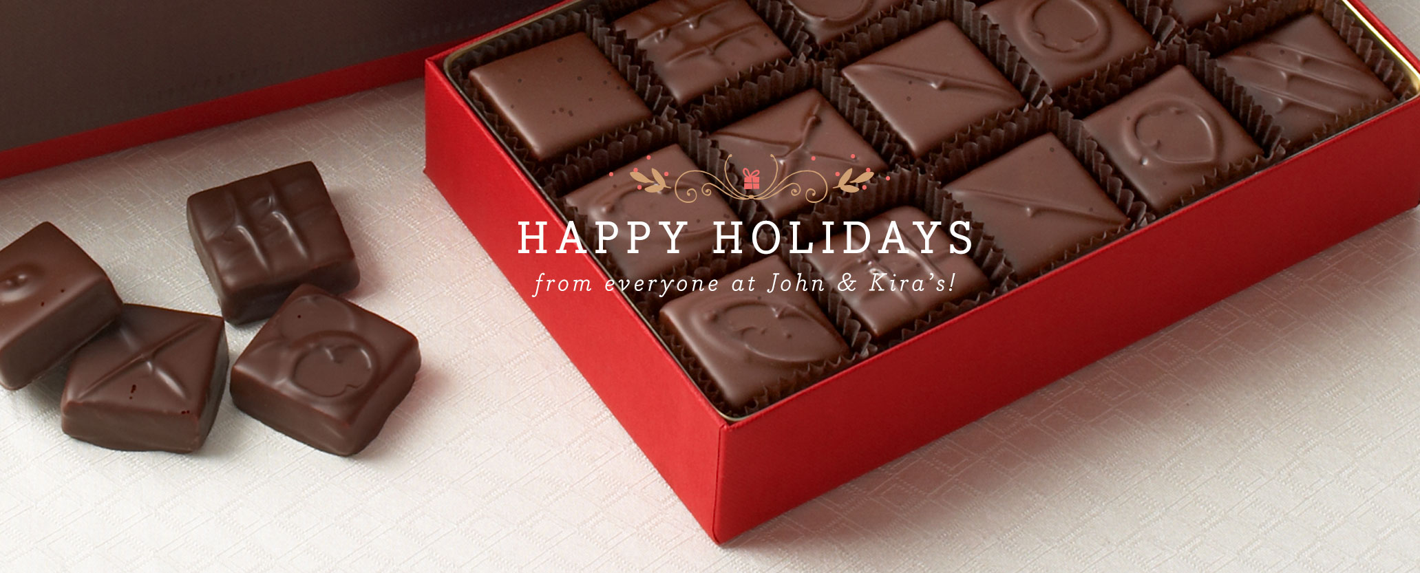 Gourmet Chocolate Gifts - John and Kira's Chocolates