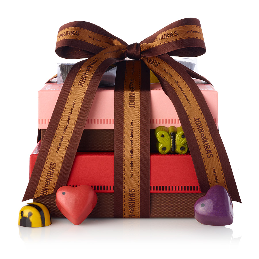 Butterfly Beloved Tower - John and Kira's Chocolates