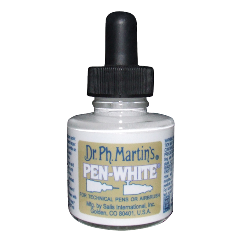 Dr. Martin's Pen White, White Ink: John Neal Bookseller