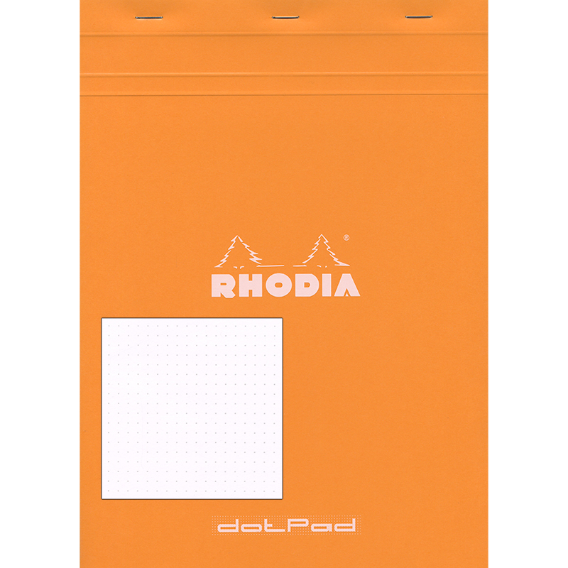 Rhodia Dot Grid Pad 8.25x11 inches, Rhodia: John Neal Bookseller