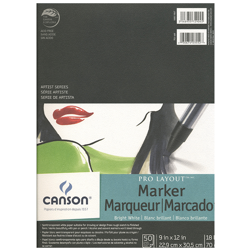 Canson Pro-Layout Marker Pad, Blank: John Neal Bookseller