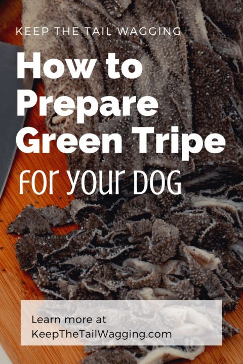 How to Prepare Green Tripe for Your Dog