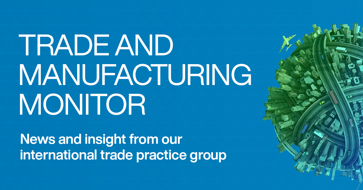 BIS Issues Formal ICTS Program Final Rule | Kelley Drye & Warren LLP