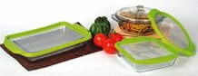 Glass Bakeware with Storage Lids, Storage and Serving - Lehman's