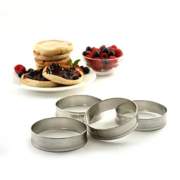 English Muffin Rings Set of 4 | Lehman's