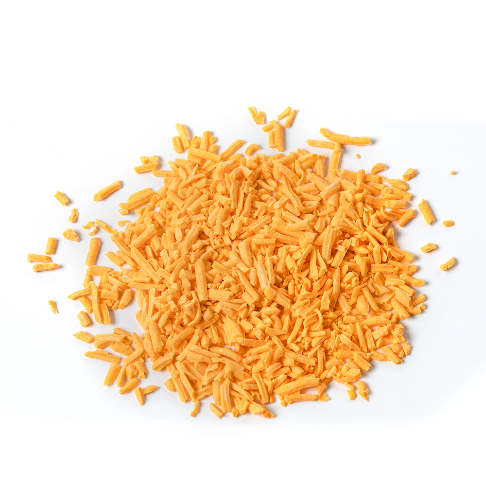 Freeze-Dried Shredded Sharp Cheddar Cheese | Lehman's