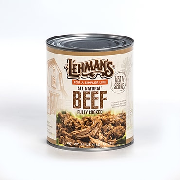 Canned Beef, All Natural Meats | Lehman's
